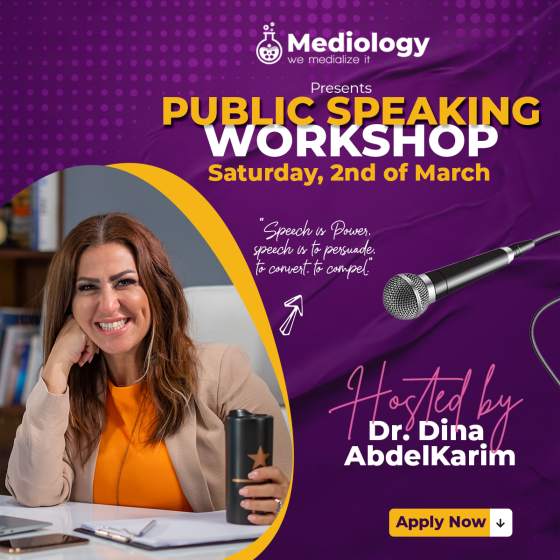 Public Speaking Workshop - Mediology